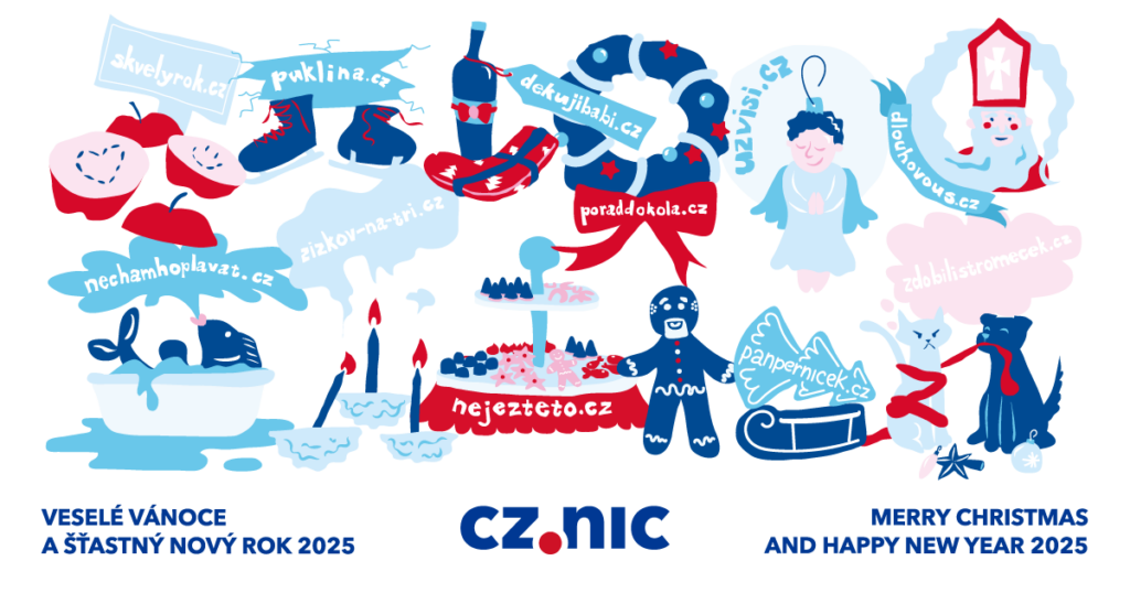 Klidné a šťastné svátky a vše dobré v novém roce vám přeje sdružení CZ.NIC! | Blog zaměstnanců ...
